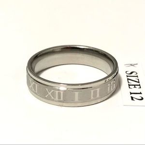 Jewelry | Roman Numerals Ring Size 12 | Poshmark
